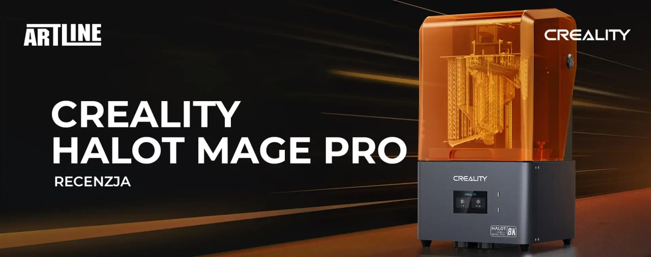 Recenzja Creality Halot-Mage Pro - Artline.eu